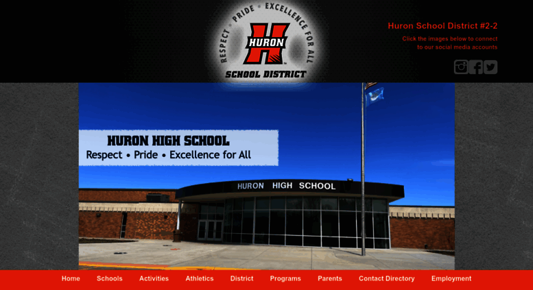 Access huron.k12.sd.us. Huron School District | Huron, SD :: Home