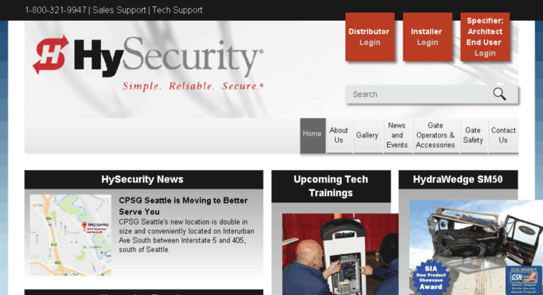 Access hy-security.com. HySecurity | Official Site
