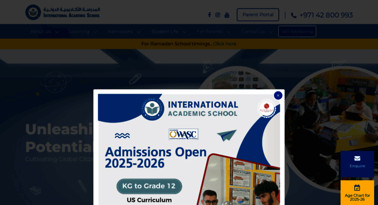 Access ias-dubai.ae. International Academic School – Explore the world ...
