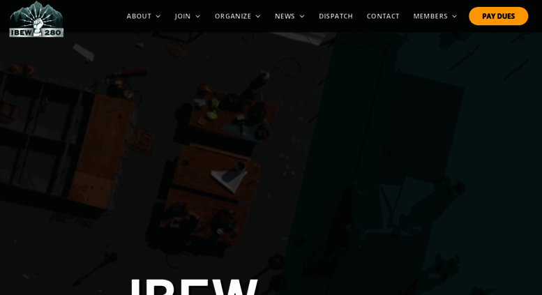 Access ibew280.org. IBEW 280