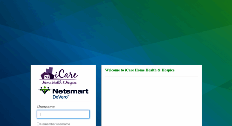 Access icare.devero.com. General Login