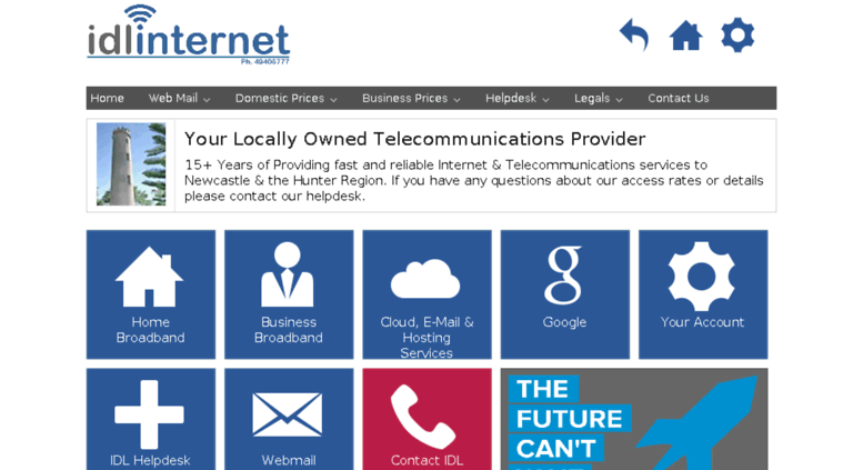 Access idl.com.au. IDL - Home