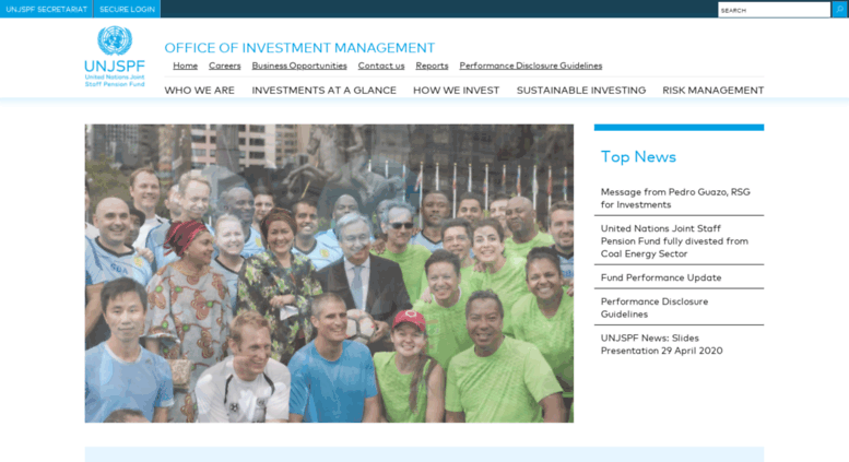 Access imd.unjspf.org. UNJSPF OIM | United Nations Joint Staff Pension ...