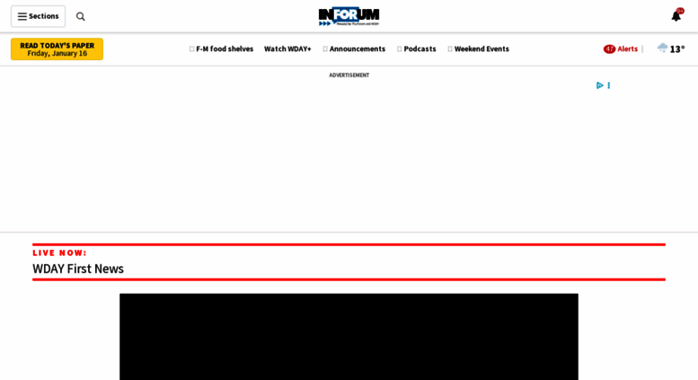 Access inforum.com. News, weather and sports from Fargo Moorhead (Fargo ...