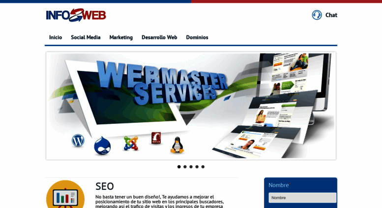 Access infoweb.pe. InfoWeb