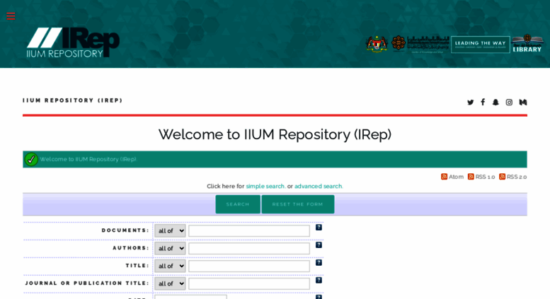 Access irep.iium.edu.my. Welcome to IIUM Repository (IRep) - IIUM Repository (IRep)