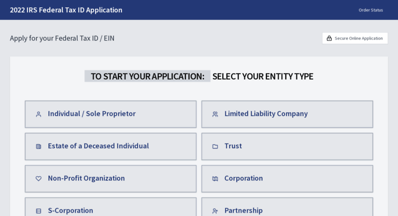 Access irs-ein-number.com.
