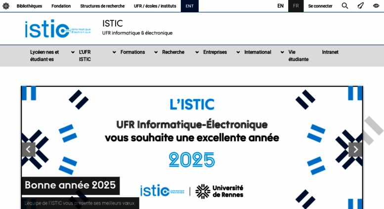 Access istic.univ-rennes1.fr. ISTIC | Université de Rennes 1