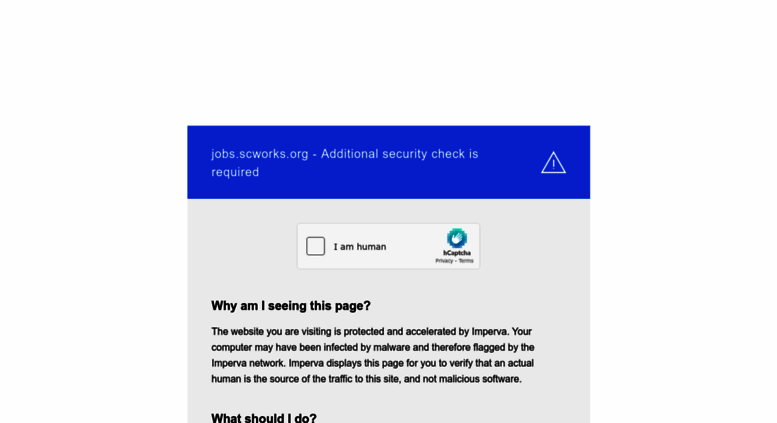 Access jobs.scworks.org. SC Works Online Services - Recommended Settings