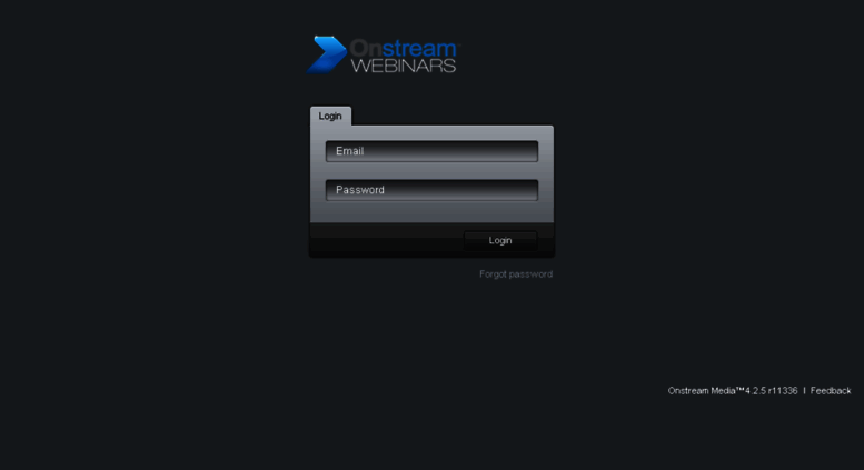 Access join.onstreammedia.com. Onstream Media Account Center - Login