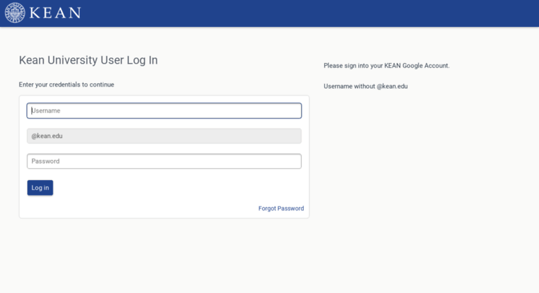 Access keansso.kean.edu. Kean University User Login | Clearlogin