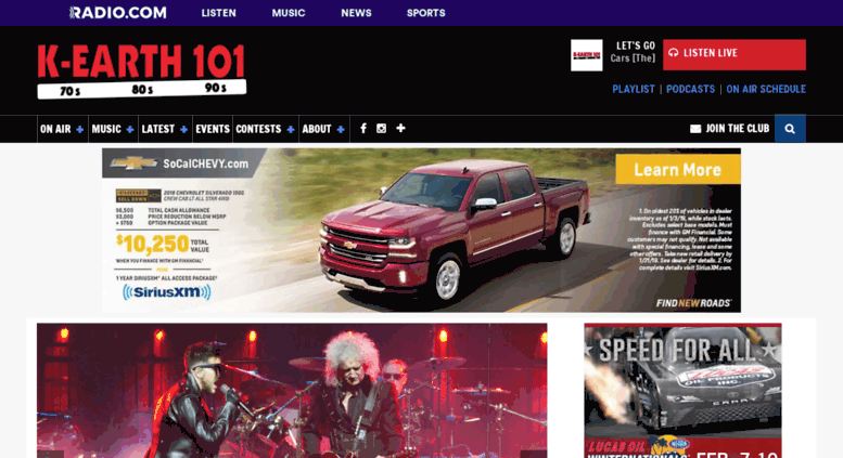 Access kearth101.cbslocal.com. K-EARTH 101.1 FM - Los Angeles Classic ...
