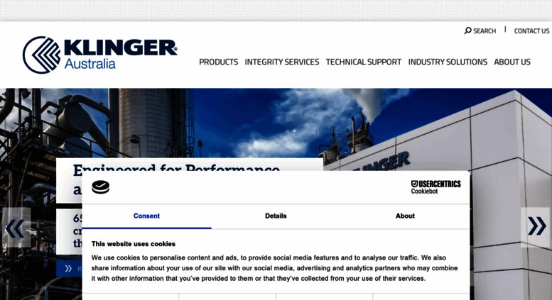 Access klinger.com.au. Sealing and Fluid Control - KLINGER Australia