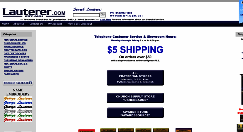 Access lauterer.com. George Lauterer Corporation