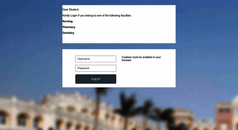 Access learn.bue.edu.eg. The British University in Egypt eLearning: Log ...