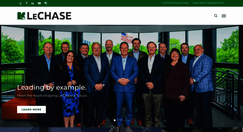 Access lechase.com. Construction Management and Contracting Services ...