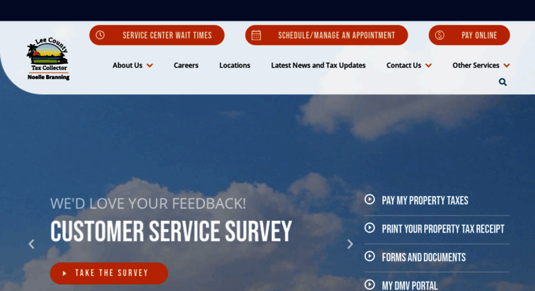Access leetc.com. Lee County Tax Collector - Official Site
