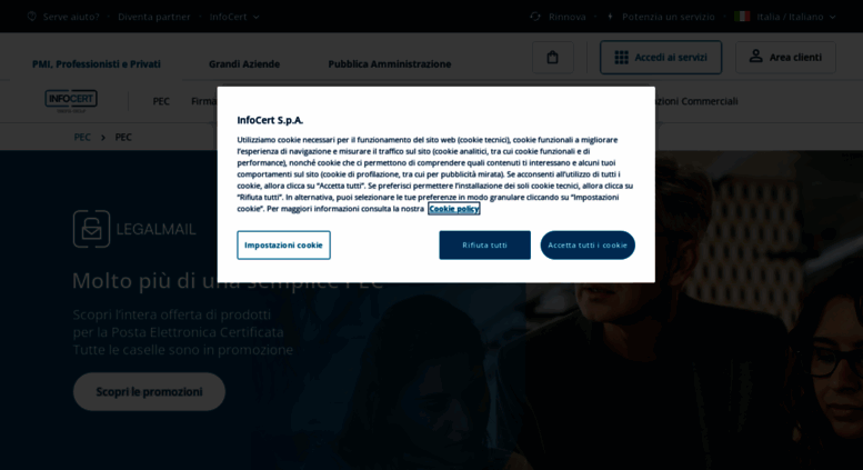 Access legalmail.it. PEC Legalmail | Posta Elettronica Certificata ...