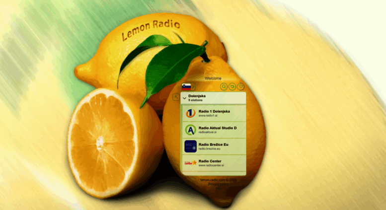 Access lemon-radio.com. Lemon Radio