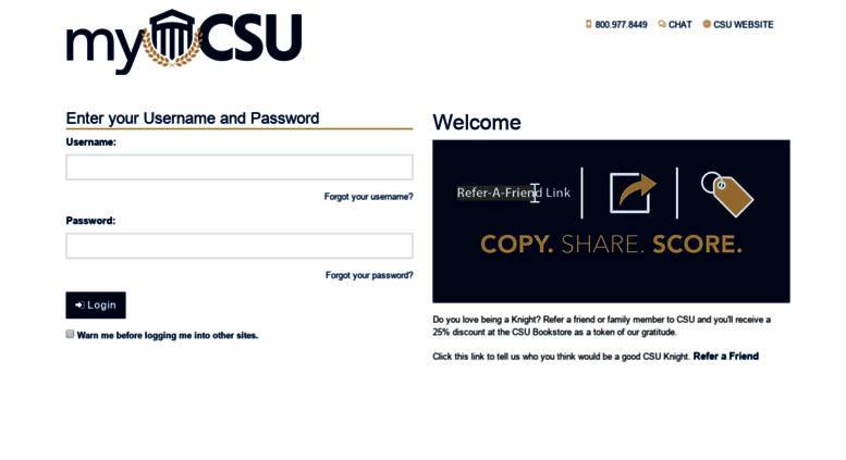 Access libraryresources.columbiasouthern.edu. Login - myCSU – Columbia ...