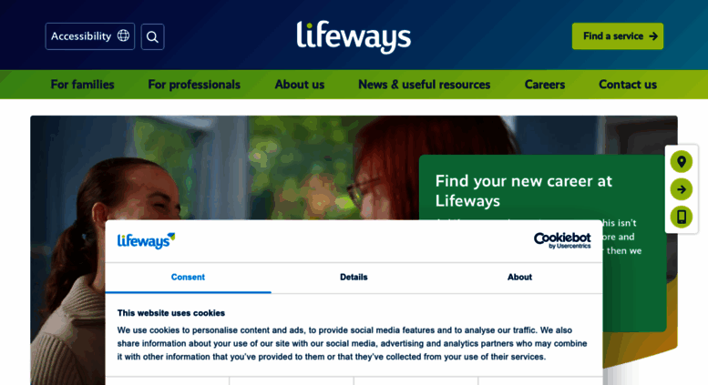 Access lifeways.co.uk. Home - Lifeways