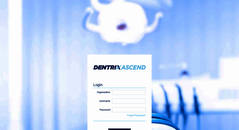 Access live.dentrixascend.com.au. Dentrix Ascend - Login