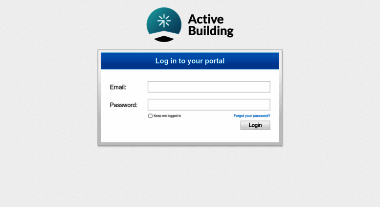Access login.activebuilding.com.
