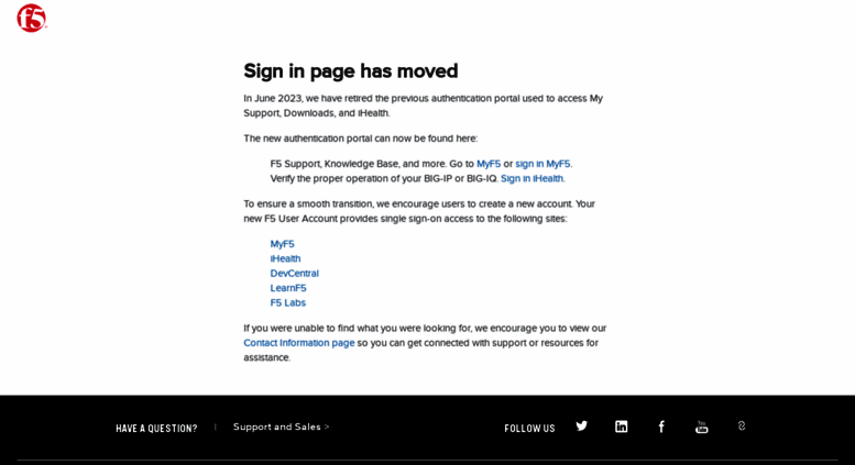 Access login.f5.com. F5 - Login