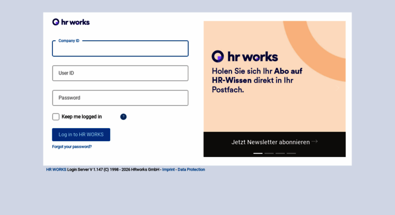 Access login.hrworks.de. HRworks Login - Customer Login for the cloud ...