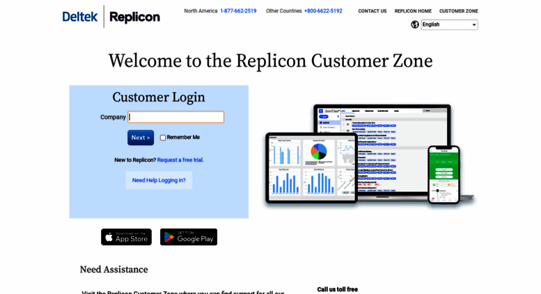 Access login.replicon.com. Welcome to the Replicon Customer Zone