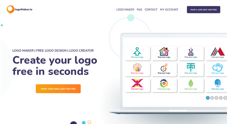 Access logomaker.io. Logo Maker | Get Free Logos | Logo Creator | 100% ...