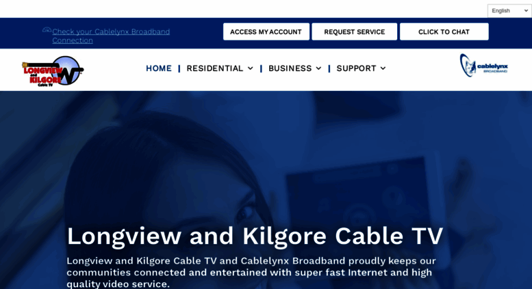 Access longviewcabletv.com. Cablelynx Broadband | Longview & Kilgore ...