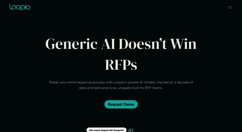 Access loopio.com. Loopio: RFP Software for Growth-Focused Companies