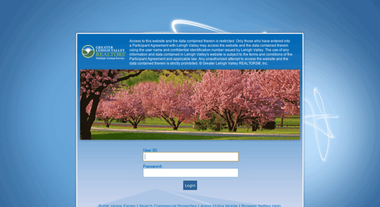 Access lvar-mls.com. GLVR | Matrix Login