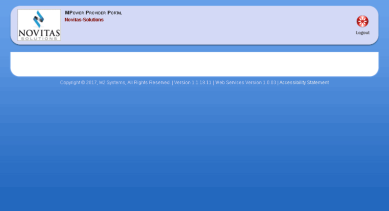 Access m2mpowerpp.novitas-solutions.com. MPower Provider Portal - Index