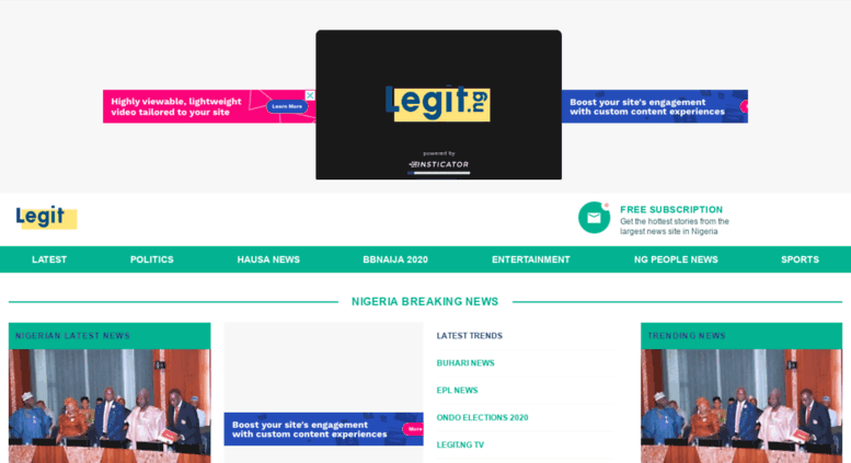 Access mail.naij.com. Nigeria News | Breaking Naija News Today 24/7 ...