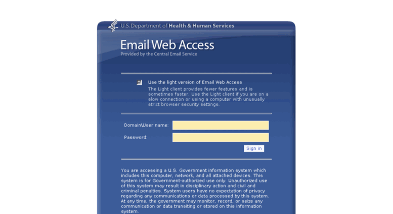 Access mail.nih.gov. NIH Login: Authentication Flow Page