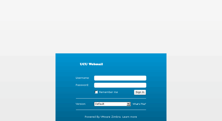 Access mail.ucu.ac.ug. UCU Webmail Client Sign In