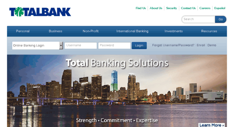 Access mailsafe.totalbank.com. Personal, Business and International ...