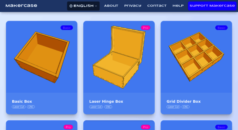Access makercase.com. MakerCase - Easy Laser Cut Case Design