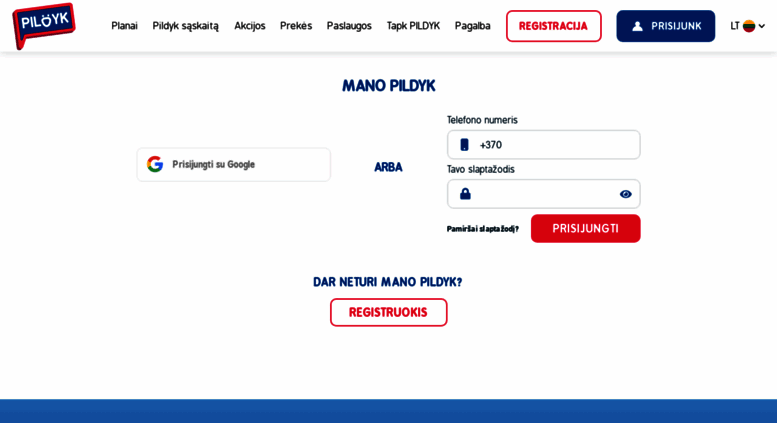 Access mano.pildyk.lt. Mano | Pildyk