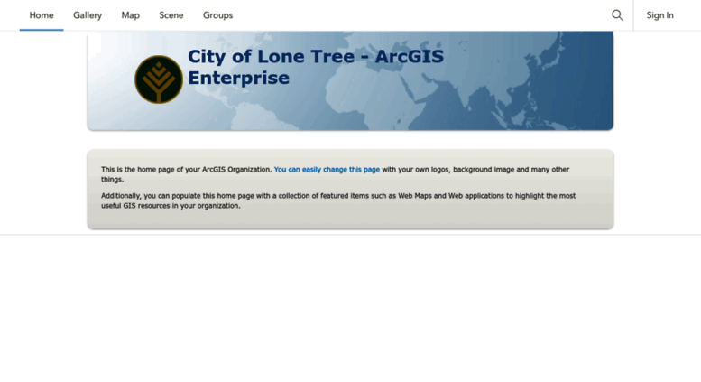 Access maps.cityoflonetree.com. LT MAPS, City of Lone Tree, CO