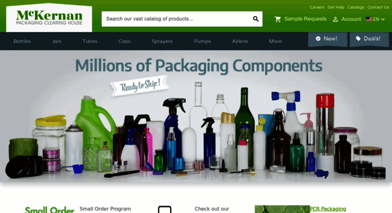 Access mckernan.com. McKernan Packaging