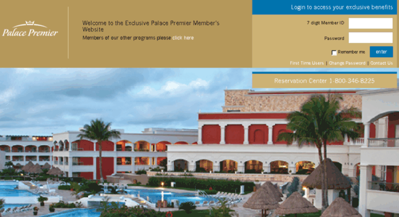 Access members.palaceresorts.com.