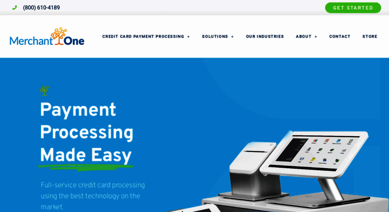Access merchantone.com. Payment Processing Made Easy - Merchant One