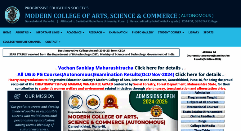 Access moderncollegegk.org. Modern College Of Arts, Science & Commerce ...