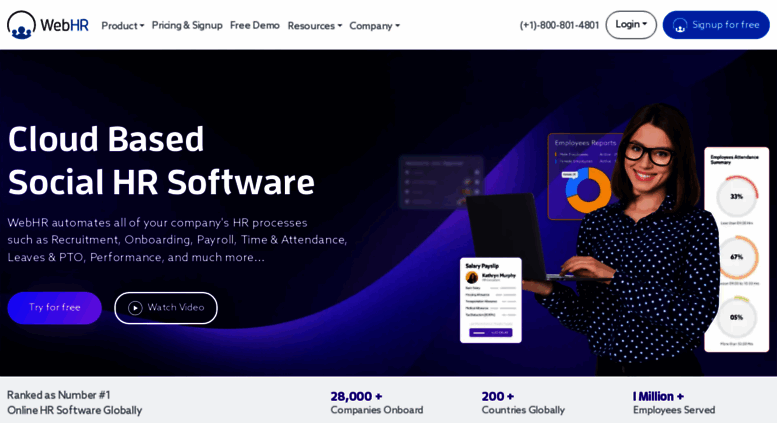 Access modernit.webhr.co. Online HR Software | Global leader in Cloud ...