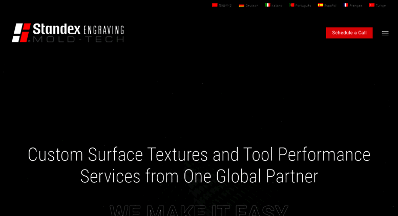 Access mold-tech.com. Home - Standex Engraving Mold-Tech