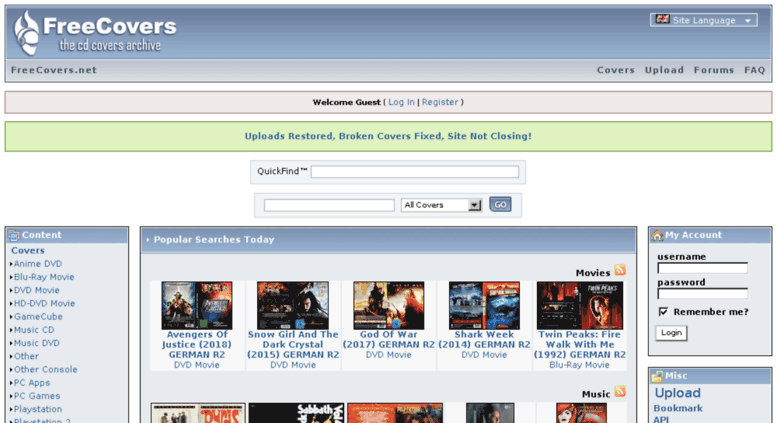 Access monster.freecovers.net. FreeCovers.net - The CD Covers & DVD ...