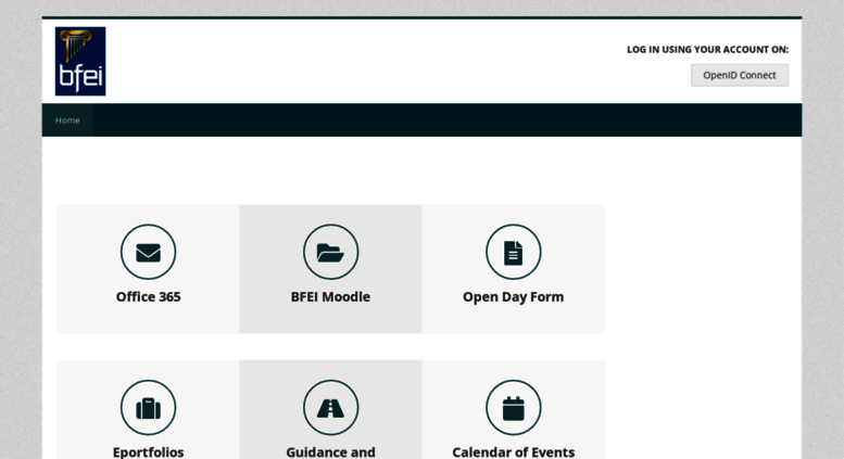 Access moodle.bfei.ie. Blackrock Further Education Institute